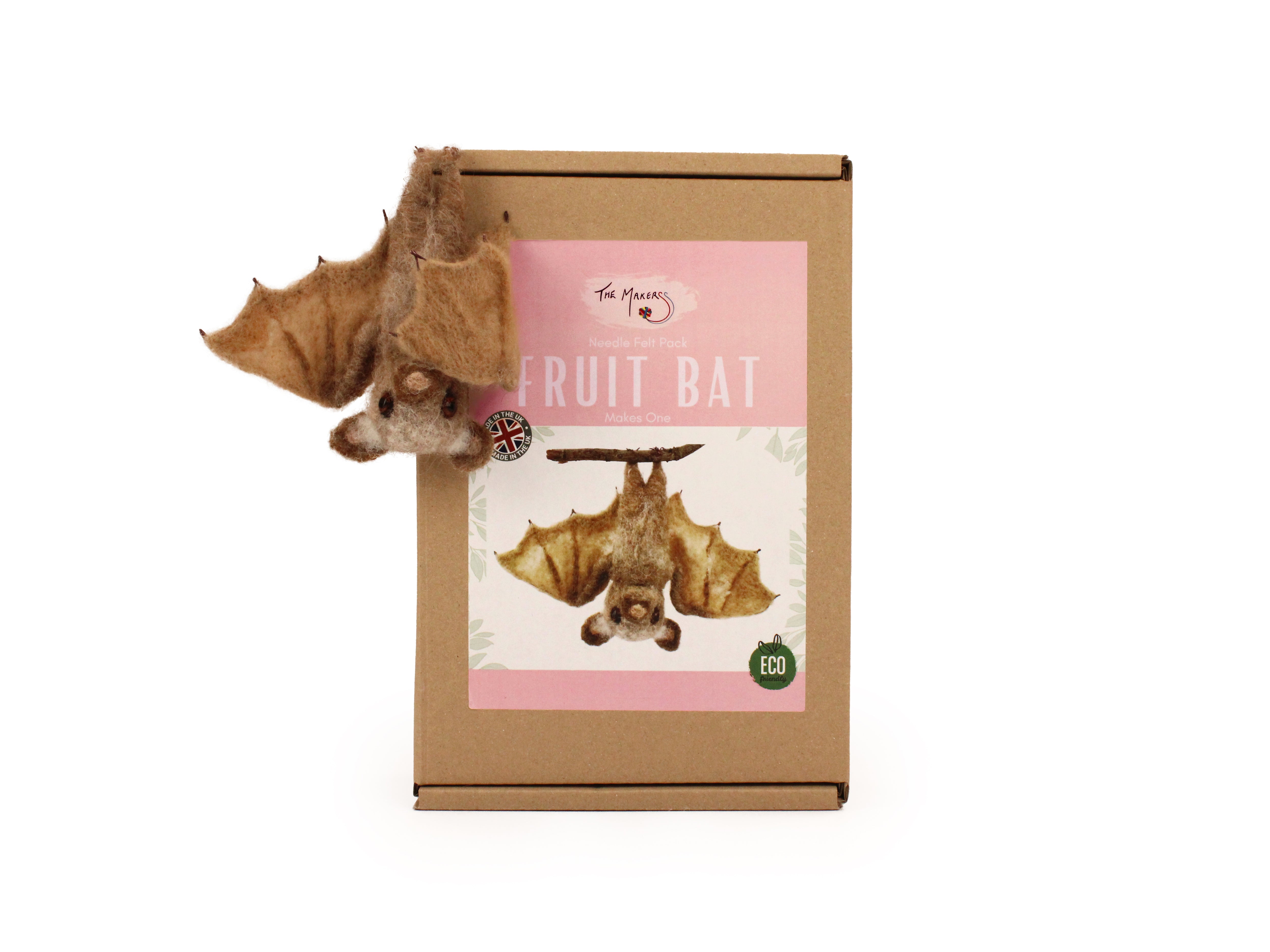 Fruit Bat Needle Felt Pack - with or without tools – The Makerss