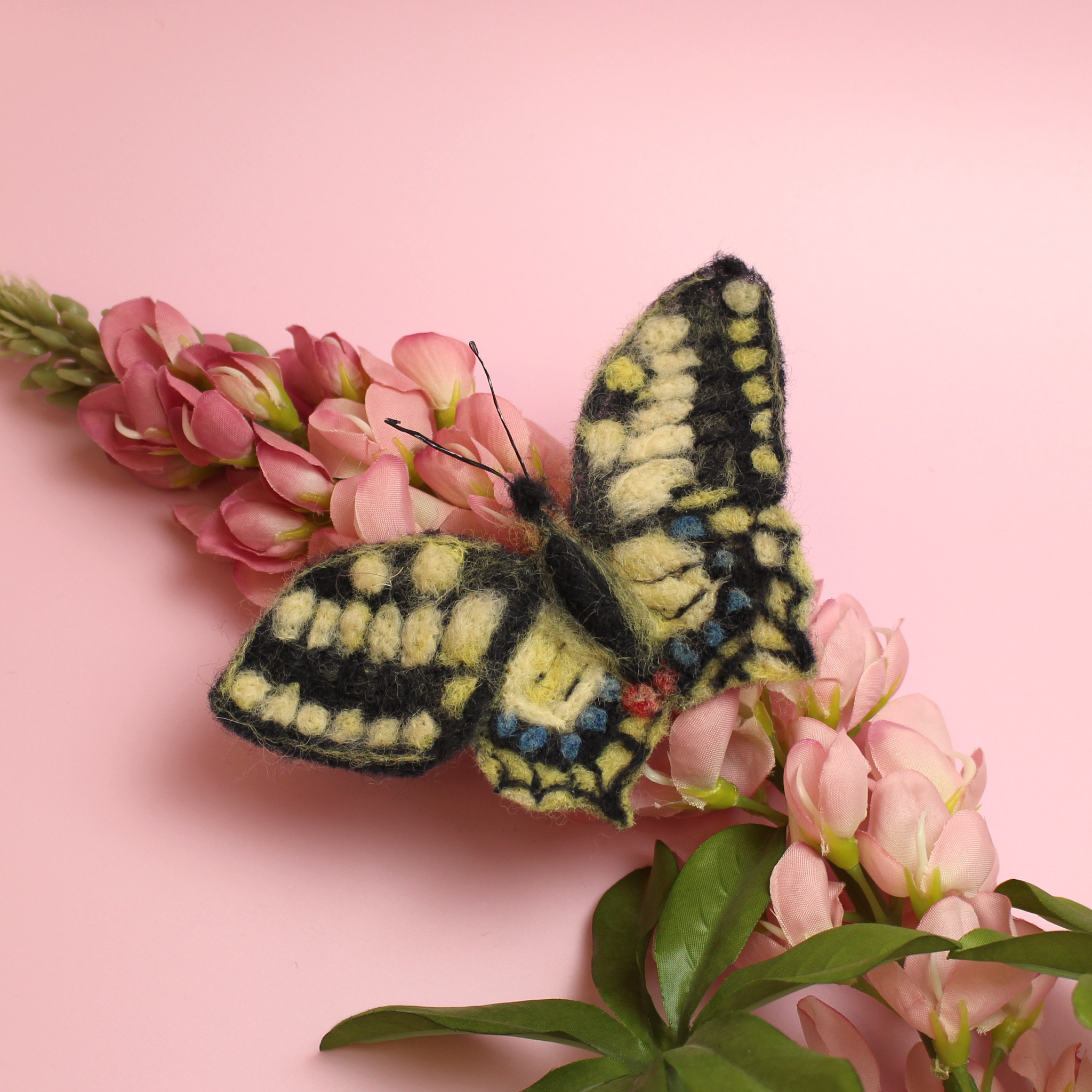 Swallowtail Butterfly Small Needle Felt Kit – The Makerss
