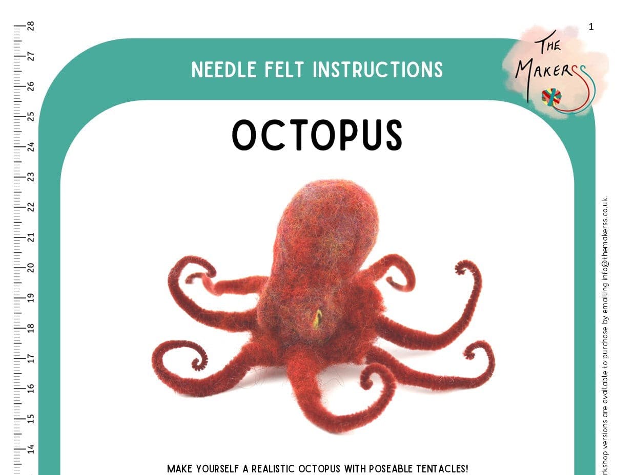 New and Improved - Octopus Instructions PDF – The Makerss
