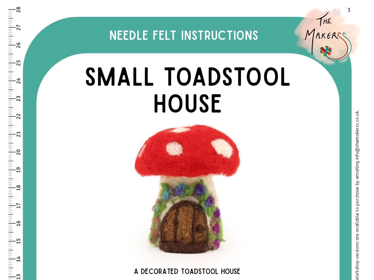 Small Toadstool House Instructions PDF – The Makerss
