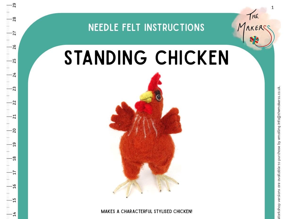 Standing Chicken Instructions PDF – The Makerss