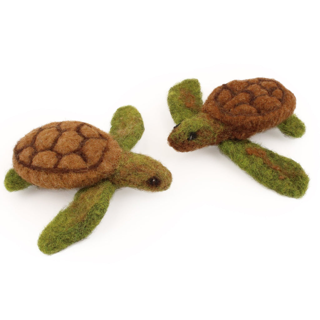 Turtle Small Needle Felt Kit | The Makerss